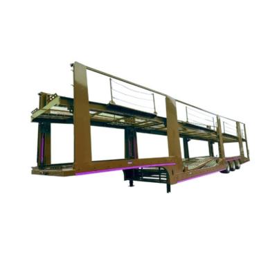 China WS Shandong 8 Car Carrier Trailer Customized Cargo Trailer with Landing Gear Optioned for sale