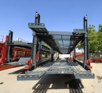 China WS Shandong 8 Car Carrier Trailer Customized Cargo Trailer with Landing Gear Optioned for sale