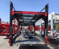 China WS Shandong 8 Car Carrier Trailer Customized Cargo Trailer with Landing Gear Optioned for sale