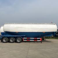 China 60Ton Max Payload Truck Trailer Bulk Cement Silo Tanker Semi Trailers for Product for sale