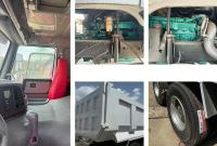 China 6 Cylinders Used White Color Sand Lorry Cargo Dumper Tipper Trucks for Africa Market for sale
