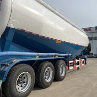China 60Ton Max Payload Truck Trailer Bulk Cement Silo Tanker Semi Trailers for Product for sale