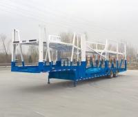 China Customizable 2 Axles Semi-Trailer Car Carrier for Transporting 6-8 Units of Vehicles for sale