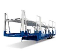 China 8.25x22.5 Steel Rim Car Carrying Semi-trailer for Vehicle Transport Truck Trailer for sale