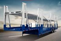 China 8.25x22.5 Steel Rim Car Carrying Semi-trailer for Vehicle Transport Truck Trailer for sale
