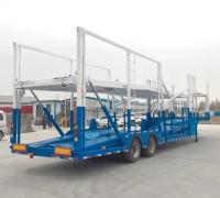 China 8.25x22.5 Steel Rim Car Carrying Semi-trailer for Vehicle Transport Truck Trailer for sale