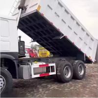China Urban Construction Muck Transportation Dump Truck Used 336HP HOWO with 3 Passengers for sale