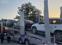 China 30000 kg Max Payload Air Suspension Double Deck Car Carrier Semi Trailer for Transport for sale
