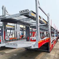 China 30000 kg Max Payload Air Suspension Double Deck Car Carrier Semi Trailer for Transport for sale