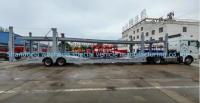 China Highly 2 Axles 10 Ton SAF Hydraulic Car Hauler Trailers Steel Semi-Truck Carrier for Car for sale