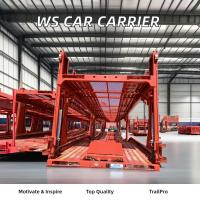 China Truck Trailer Direct OTTC 2 Axles Car Carrier Semi-Trailer for Car Transportation for sale