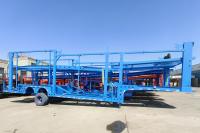 China 8 Car 17m Car Trailers Transport Hauler Car Carrier Semi Trailer For Russia Market for sale
