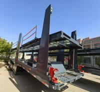 China Transport 7 cars car semi-trailer Car Carrier semi trailer None ABS System Air Suspension for sale