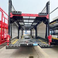 China Customizable Car Trailer Carrier with Hydraulic Lifting Mechanism and Manual Lifting for sale