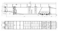 China Car Transport Semi Trailer 1 Unit Landing Gear for Truck Trailer Transportation Needs for sale