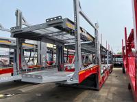 China 13/16 Ton Fuwa/BPW Axles Car Carrier Semi Trailer for Transporting Cars and Containers for sale