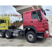 China Truck Trailer Used Sinotruk HOWO 371HP 375HP 6X4 Tractor Truck Head for African Market for sale