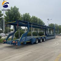 China High Capacity Double Floor Semi Truck Trailer for SUV ORV CUV MPV Transportation for sale