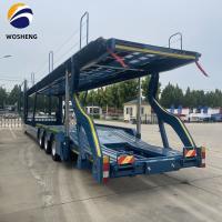 China High Capacity Double Floor Semi Truck Trailer for SUV ORV CUV MPV Transportation for sale