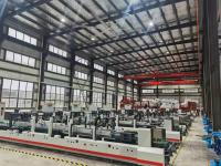 China Touch Screen 1100mm Width Carton Folder Gluer Machine Low Noise for sale