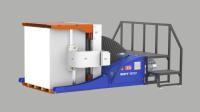 China 4 Nozzles Automatic Paper Stacker Machine Turning And Finishing 25KW for sale