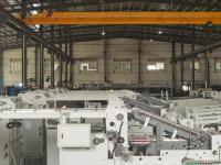 China 1450mm*1100mm Automatic Flute Lamination Pasting Machine DF-1450S for sale