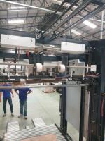 China 2100mm*2100mm Auto Stacker Machine Integrated With Flute Laminator for sale