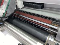 China 5 Layers Grey Paperboards Auto Flute Laminator Machine With Litho Paper Feeder for sale