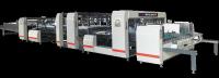 China Double Laminated Carton Box Folder Gluer Machine 48KW Continuous Paper Feeding for sale