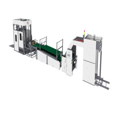 China Highspeed Laminator High Velocity Flute Laminator Paper Membrane Material Equipment for Corrugated Board Lamination Processes for sale