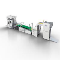 China Automatic Servo Motor Litho Flute Laminator Machine Flip Flop Stacker for sale