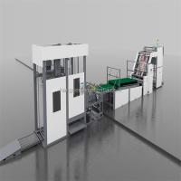 China Automatic Servo Motor Litho Flute Laminator Machine Flip Flop Stacker for sale