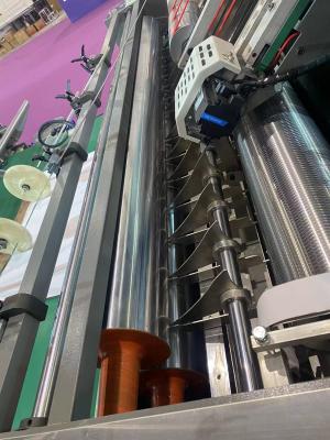 China Customer's Request Flute Laminator Machine with Electric Drive Type Economic Speed 0-80 Piece/min for sale