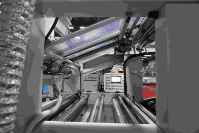 China High Speed Cardboard Overlaying Device with Total Length of 15200mm and 150m/min Speed for sale