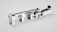 China Electric Drive Type Flute Laminator Machine for Maximum Size 1650*1400 and Customer's Request for sale