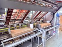 China World Premiere Dual Channel Flute Laminator Machine Laminating Corrugated Flute Boards for sale