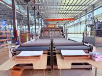 China World Premiere Dual Channel Flute Laminator Machine Laminating Corrugated Flute Boards for sale