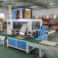 China Cartons Packaging Type High Speed Flute Laminator Incorporating Paper Membrane Material and Back Feeder Option for Performance for sale