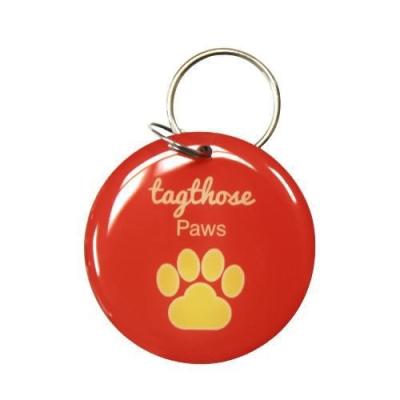 China RFID Pet Dog Tag IP68 Waterproof Epoxy PVC NFC Dog Tag 100000 times for sale