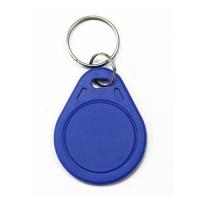 China Anti Drop NFC Tags Waterproof ABS Key Fob Keychain Temperature Resistance for sale