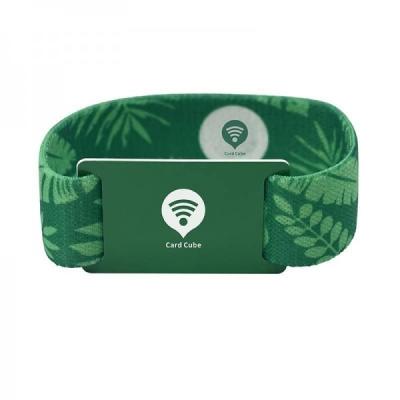 China Access Control RFID Elastic Wristband Waterproof IP68 With Standard Card for sale