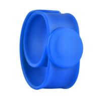 China RFID Silicone Slap Wristband Adjustable Custom Silicone Slap Bracelets for sale