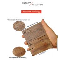 China Wooden Mifare Desfire Card 960mhz RFID Business Card Customized for sale