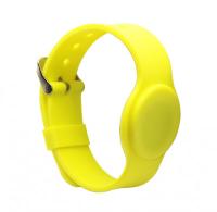China Watch Style RFID Silicone Bracelets Adjustable Custom 13.56 Mhz RFID Wristband for sale