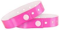 China Plastic Custom RFID Wristband 14 colors 255*20mm RFID Bands For Events for sale