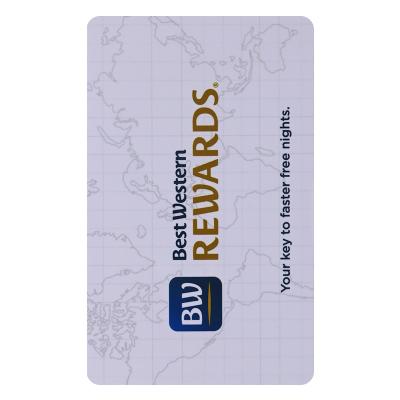 China Weatherproof 13.56 Mhz RFID Card Eco Friendly RFID Hotel Room Key Card for sale