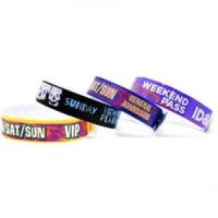 China ODM Plastic Custom RFID Wristband 14 Colors RFID Bracelets For Events for sale
