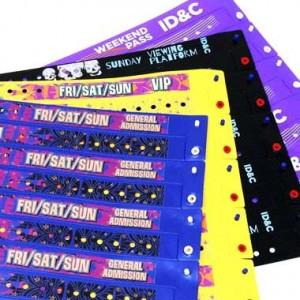 China ODM Plastic Event RFID Wristband Waterproof Customized 14 Colors for sale
