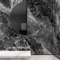 China 6mm 12mm Honed Calacatta Sintered Stone Big Slabs Heat Resistant for sale