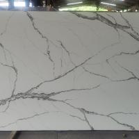 China Customized Polished Honed Quartz Stone Slab Countertop Engineered Stone Quartz for sale